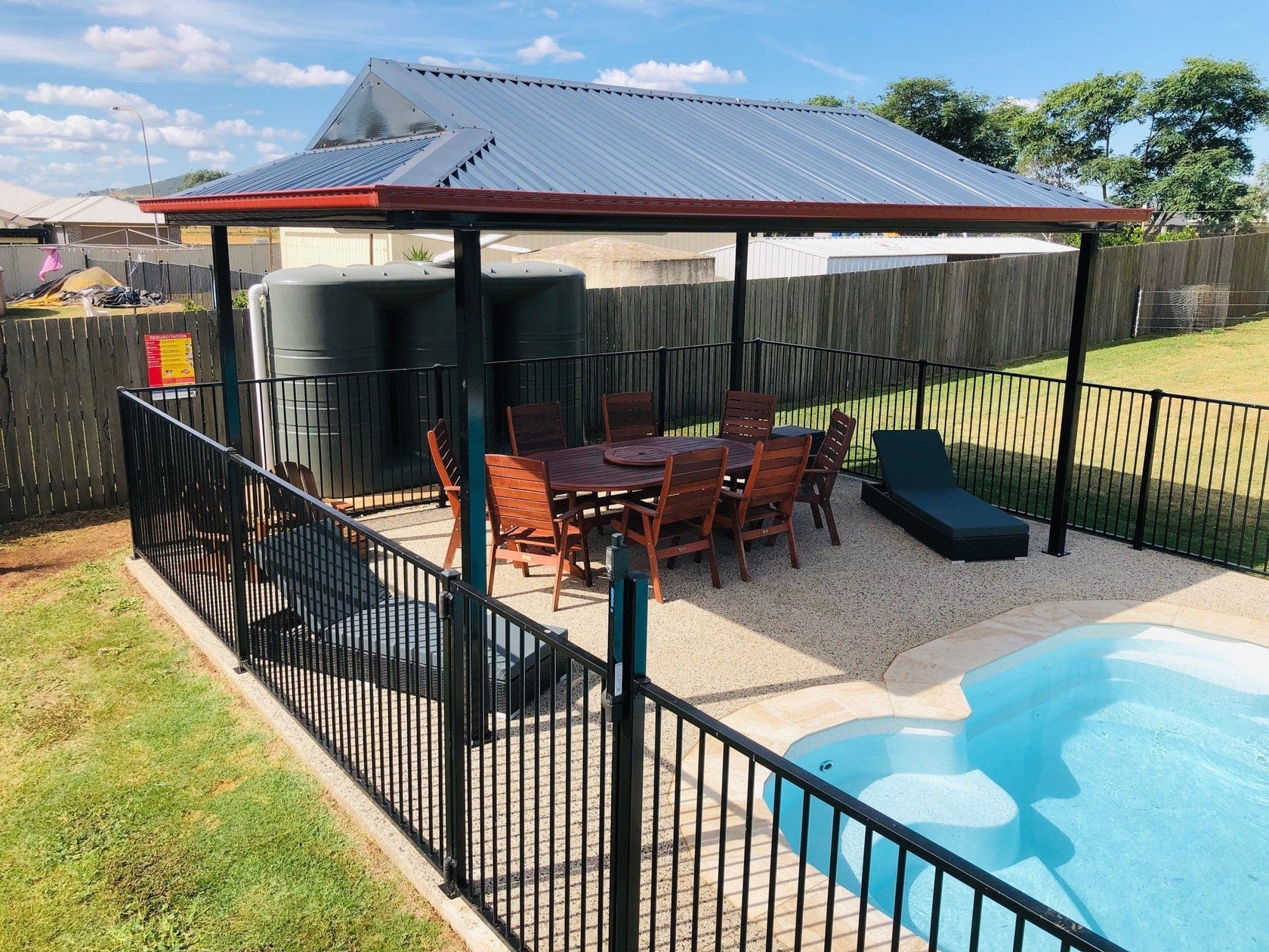 Dutch Gable, Patio Roof- 11m (L) x 4m (W). – SmartKits Australia