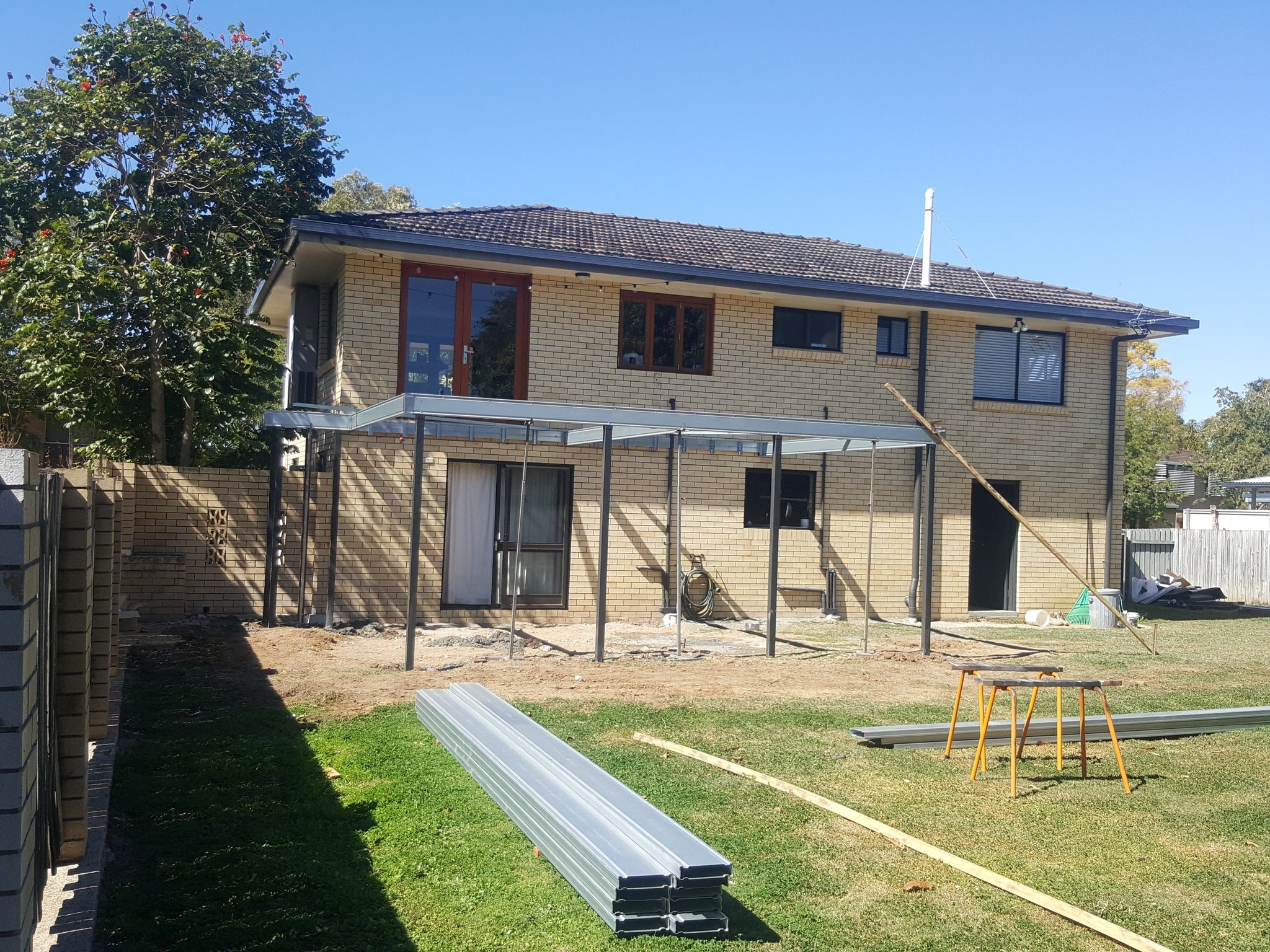 High-Set Deck Frame- 4m x 3m – SmartKits Australia